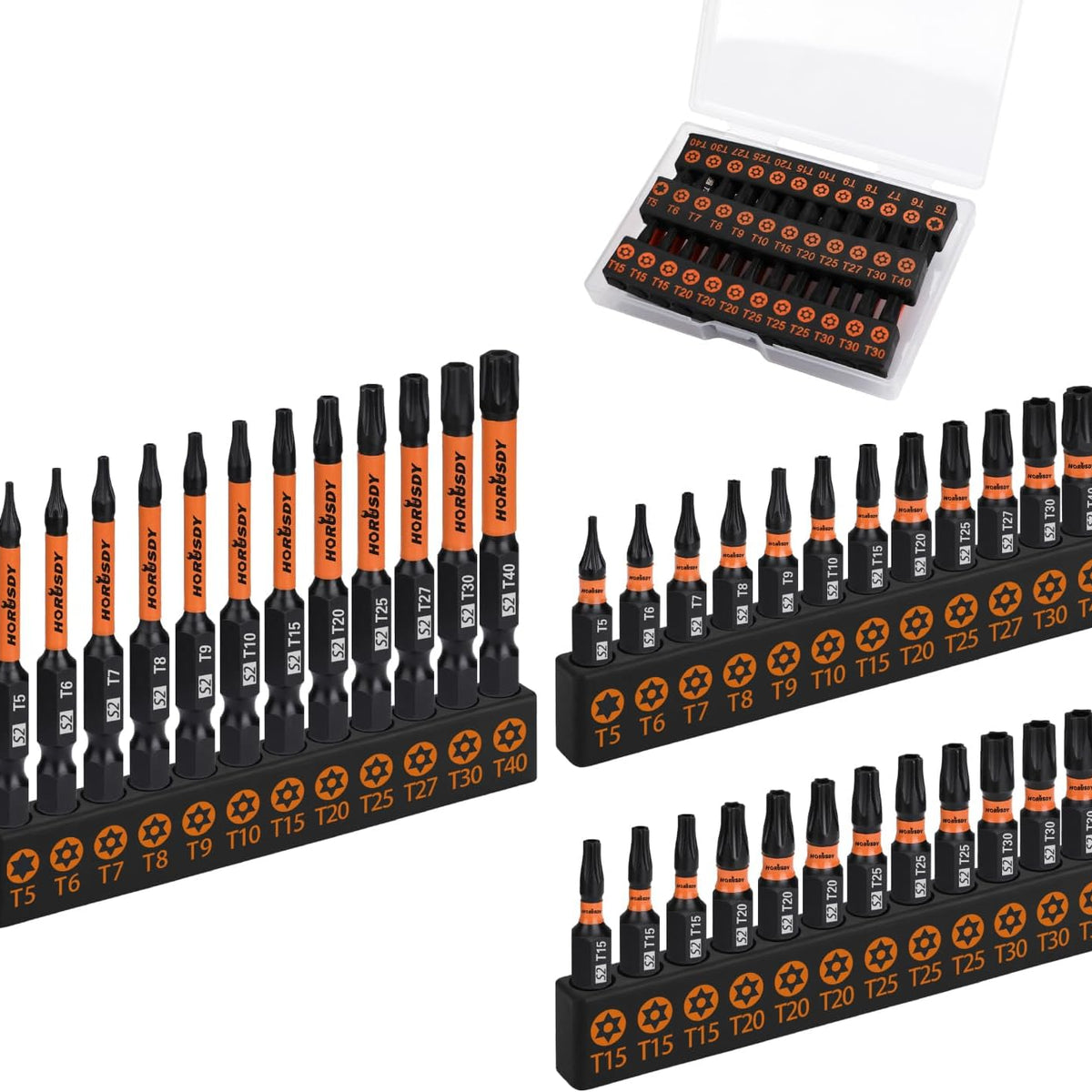HORUSDY 36-Piece S2 Torx Bit Set with Magnetic Tips – SEDY-Tools Online