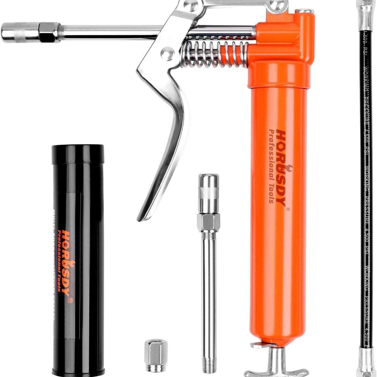 HORUSDY Grease Gun Kit with 3 oz Lithium Grease – SEDY-Tools Online